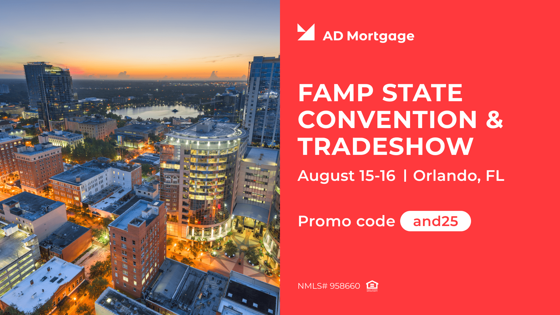 FAMP State Convention & Tradeshow | AD Mortgage