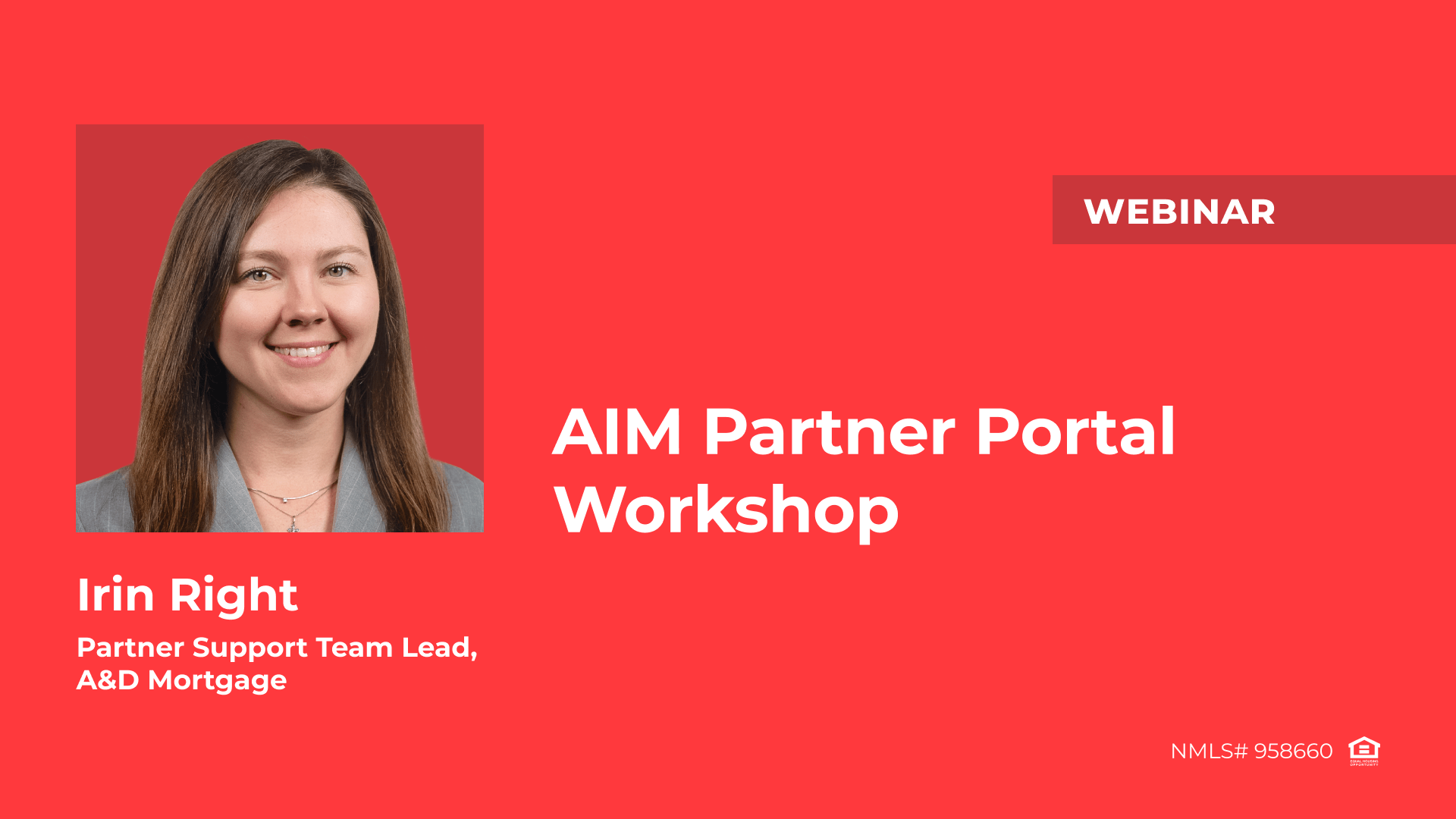 AIM Partner Portal Workshop: June 19, 2025 | AD Mortgage